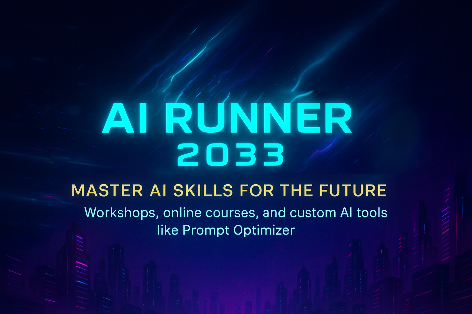 AI Runner 2033 - Master AI Skills for the Future